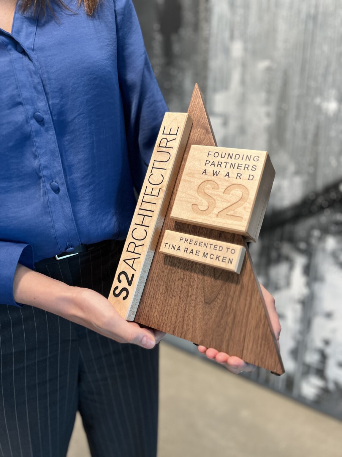 Tina Rae McKen Receives the 2024 Founding Partners Award | S2 Architecture