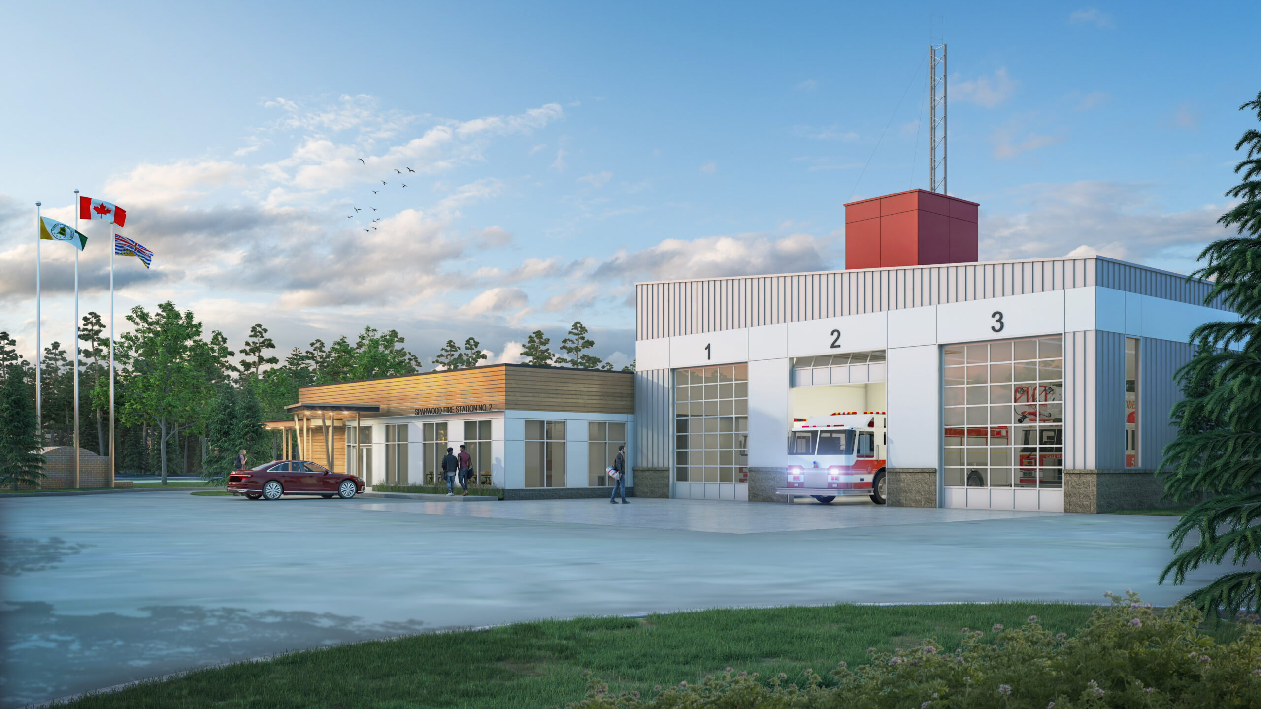 Sparwood Fire Hall | S2 Architecture